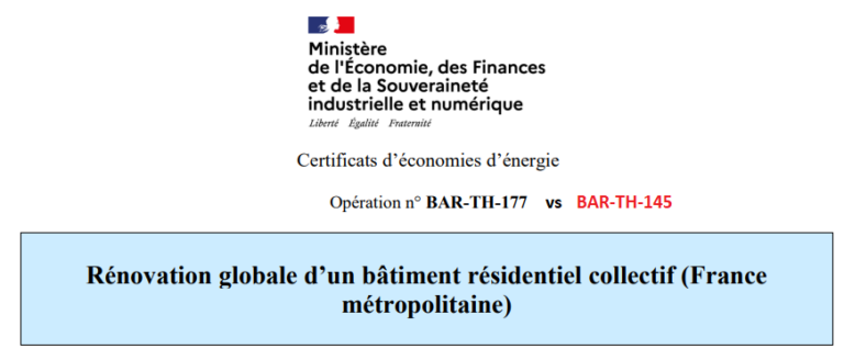 Quelle est la différence entre la fiche BAR-Th-145 et la fiche BAR-Th ...